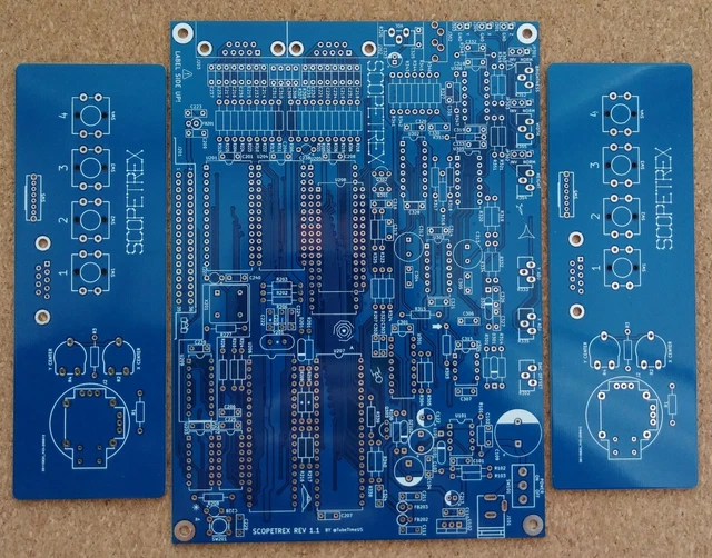 SCOPETREX OSCILLOSCOPE VECTREX rev1.1 PCB $46.22 - PicClick AU
