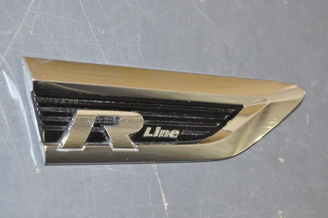 ORIGINAL VW TIGUAN + ALLSPACE Emblem Schriftzug R-Line rechts vorne ...