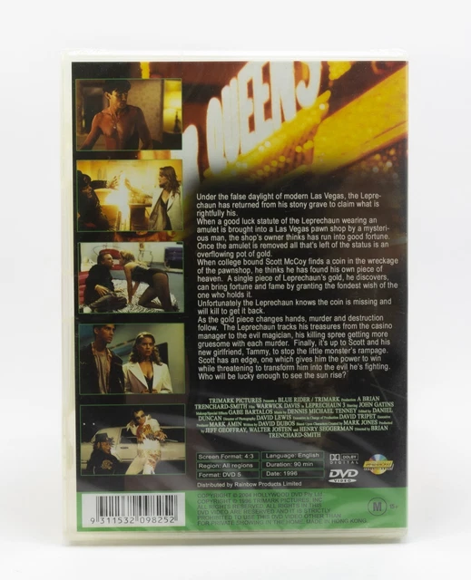 LEPRECHAUN 3 DVD 1995 Region Free Warwick David John Gatins Horror New ...