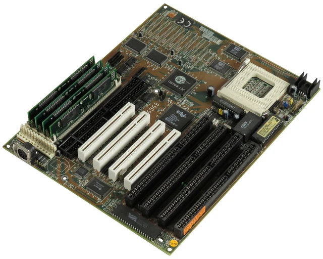 JETWAY J-656B SOCKET 7 Intel 430FX PCI ISA IDE/ATA + 4x 4MB RAM ...
