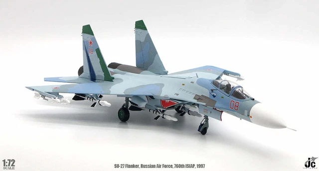SUKHOI SU-27 FLANKER 760 IISAP Composite Training Regiment Lipetsk 1997 ...