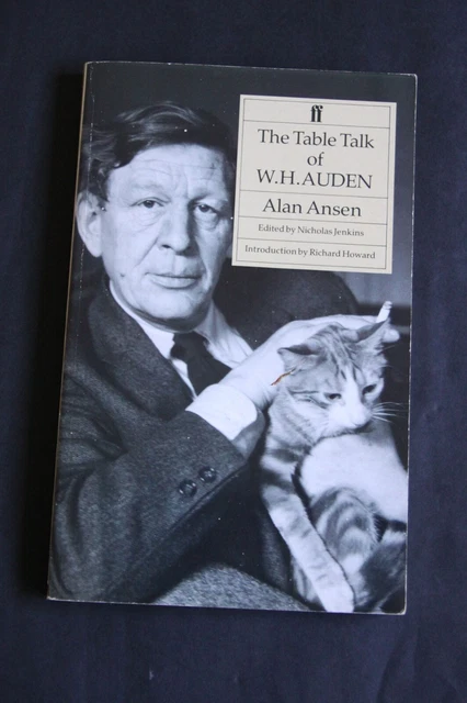 THE TABLE TALK of W.H. Auden by Alan Ansen ( First edition Paperback ...
