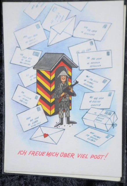 57138 AK DDR Militaire Nva Ich Freue Mich de Plus De Beaucoup Post ...