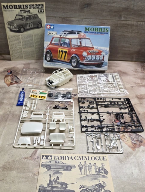 TAMIYA MORRIS MINI Cooper 1275S Rally 67 Monte Carlo Rally Winner 1:24 ...
