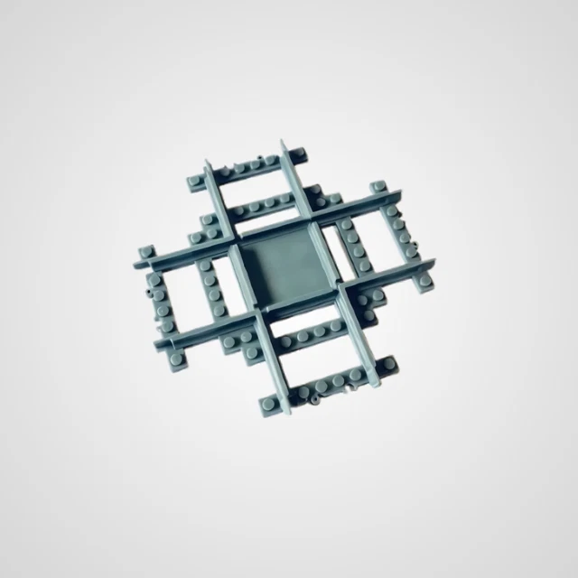 (L-GAUGE) LEGO COMPATIBLE Train Track - Large 90 deg. Crossover (Cross ...