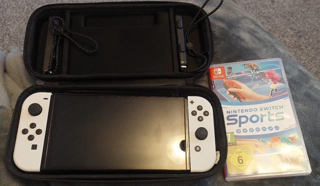 NINTENDO SWITCH OLED Model HEG-001 Handheld Console - 64GB - White £210 ...