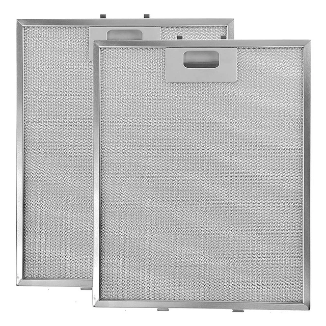 EASY INSTALL COOKER Hood Filter Replacement Pack of 2 Size 318 x 258mm ...