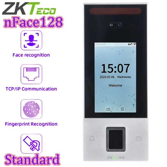 ZKTECO FACIAL 4-INCH Binocular Camera Fingerprint Standard Access ...