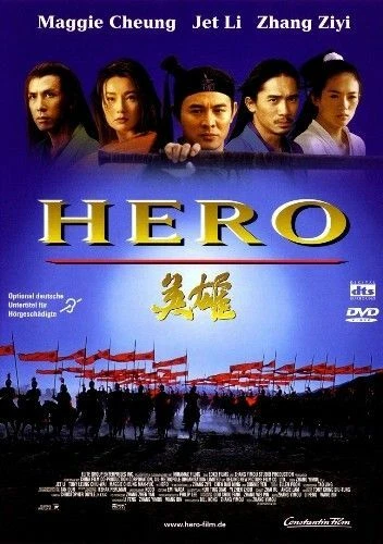 HERO DVD JET Li Maggie Cheung Zhang Ziyi Martial Arts Actionfilm ...
