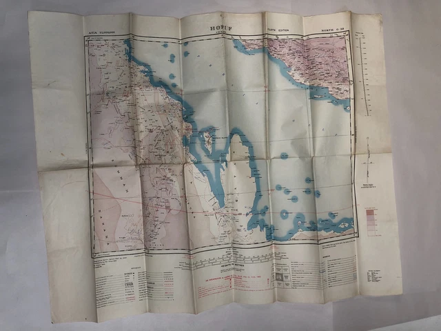ORIGINAL WW2 BRITISH Army / RAF Bases Map - Riyadh Saudi Arabia £16.00 ...