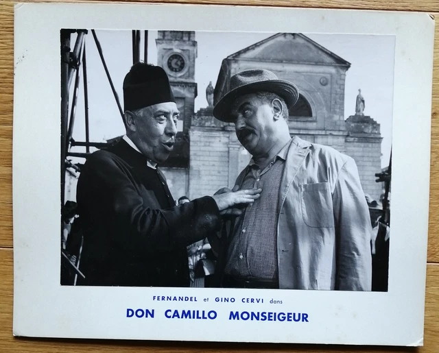 DON CAMILLO MONSEIGNEUR fernandel photo exploitation cinema originale ...