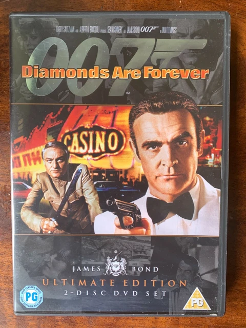 DIAMONDS ARE FOREVER DVD James Bond Movie 007 2 Disc Ultimate Edition w ...
