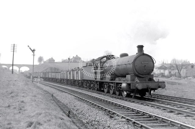 PHOTO BR BRITISH Railways Steam Locomotive Class Q6 63382 at Pontefract ...