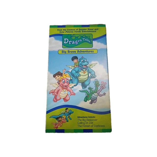 DRAGON TALES BIG Brave Adventure Vhs Tape Sesame PBS £8.89 - PicClick UK
