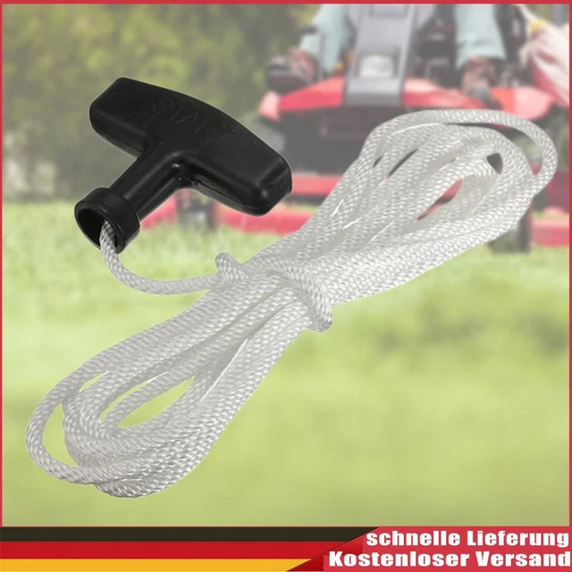 4MM RECOIL STARTER Pull Rope with Pull Handle Generator Pull Cord for ...