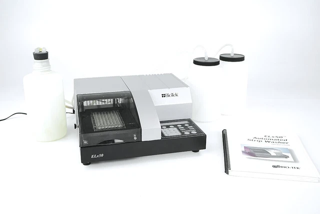 BIOTEK ELX50/12V MTP Microplate Washer Mikroplatten Wascher EUR 2.142 ...