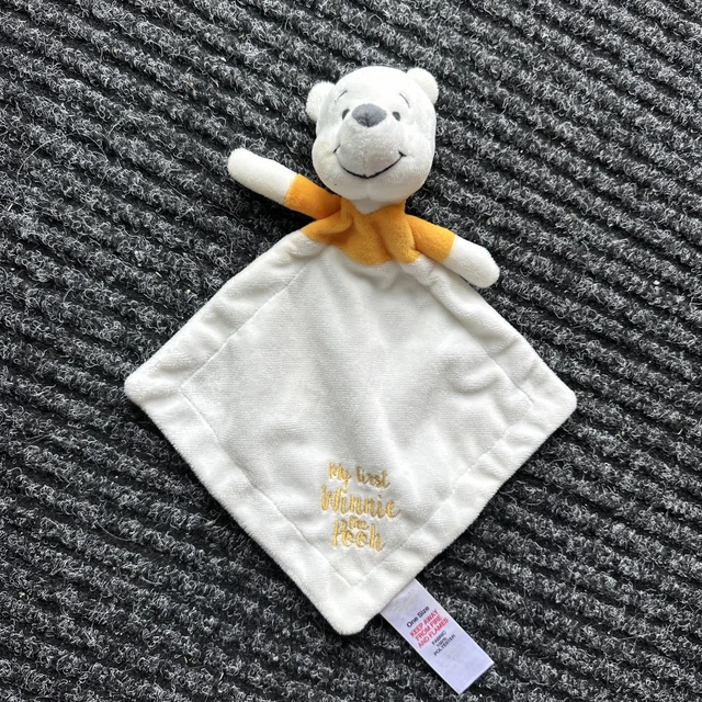 DISNEY BABY MATALAN Winnie the Pooh Soft Plush Toy Comforter Soother ...