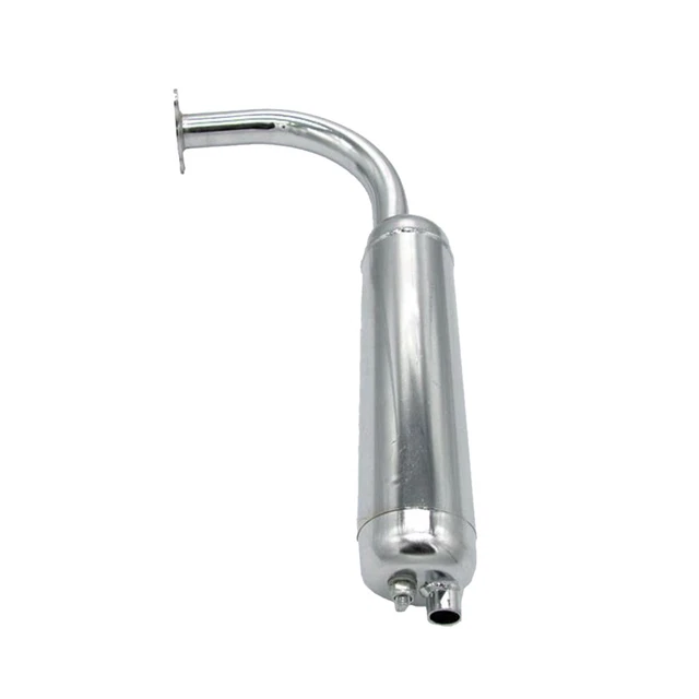 EXHAUST PIPE MUFFLER 48cc 66cc 70cc 80cc Motorised Motorized Engine £21 ...