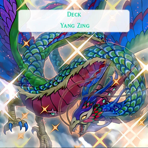 YU-GI-OH DECK WYRM Yang Zing Chaofeng Baxia Bi'An Chiwen Jiaotu Suanni ...