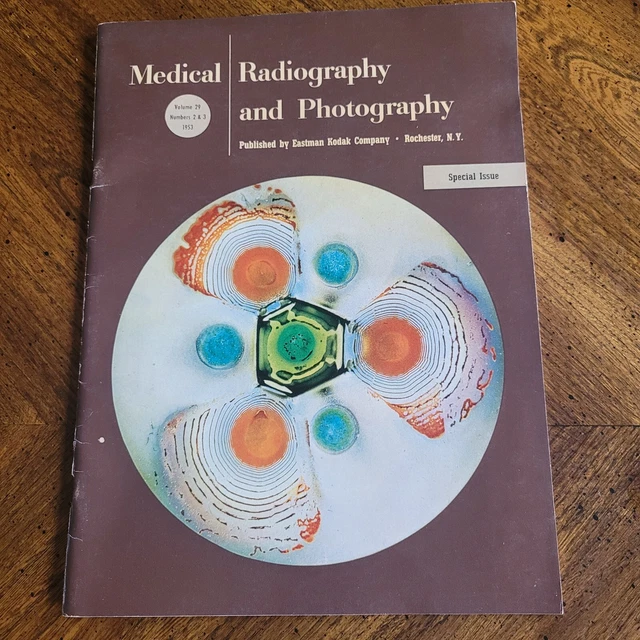 1953 MEDICAL RADIOGRAPHY Photography Book Kodak Graphic Progeria ...