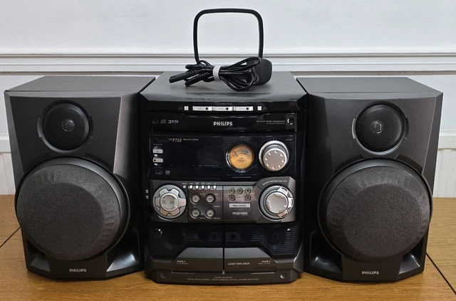 PHILIPS FW-P750/22 CD Cassette Mini Hifi System £99.00 - PicClick UK
