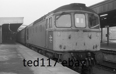 35MM RAILWAY NEGATIVE (bt13-20) - BR Class 33 - Number 33002 £2.00 ...