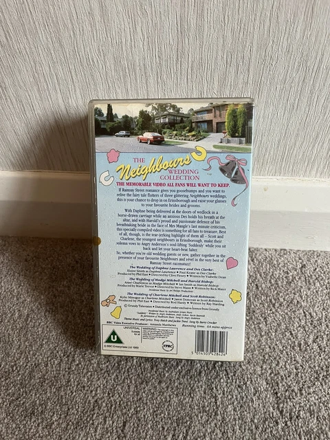 THE NEIGHBOURS WEDDING Collection - Bbc Vhs Video - Kylie Minogue ...