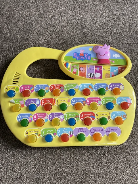 PEPPA PIG Fun Phonics ABC Spelling Letter Electronic Game £10.00 ...
