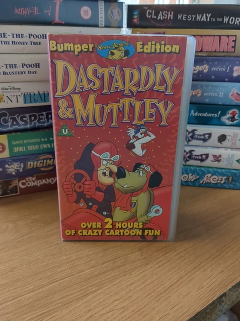 DASTARDLY AND MUTTLEY (VHS, 1997) £8.00 - PicClick UK