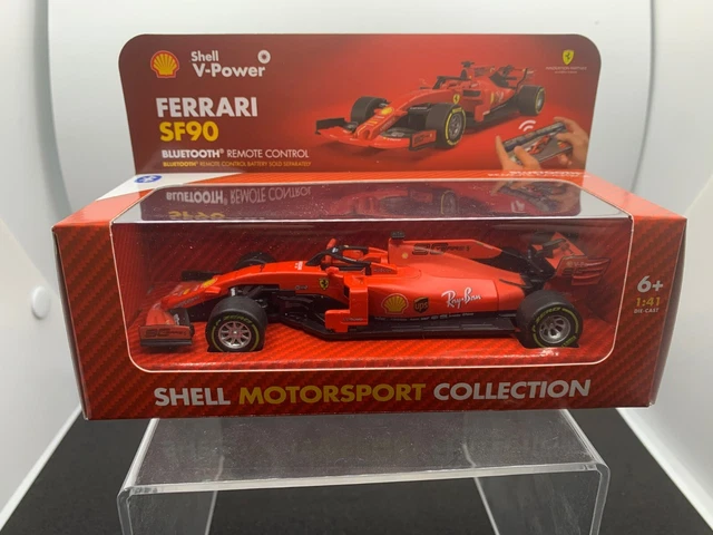 FERRARI F1 SF90 Shell Motorsport Collection V-Power 1:41 Die Cast Scale ...