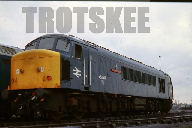 35MM SLIDE BR British Rail Diesel Loco Class 45 45045 c1981 Original £4 ...