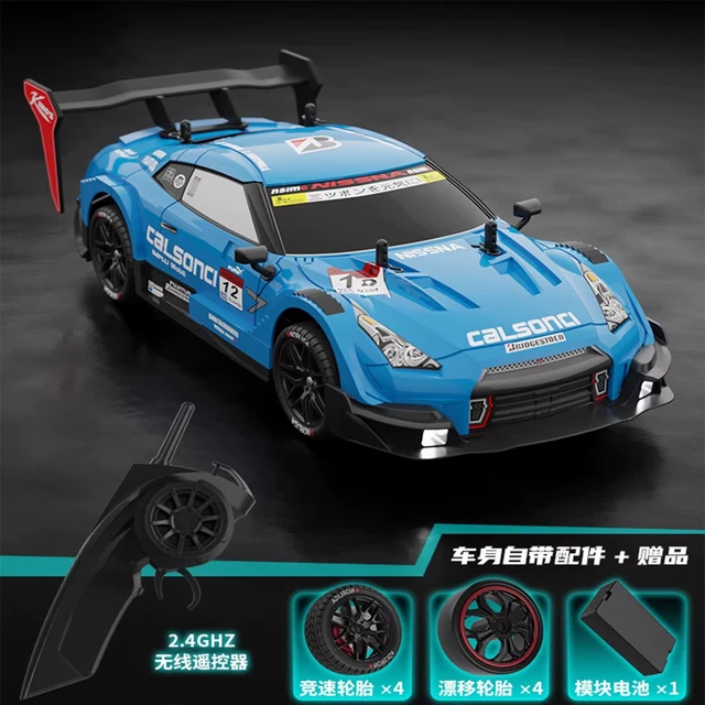 RC DRIFT CAR 4WD GTR 2.4G Off-Road Remote Control Racing Vehicle Toy ...