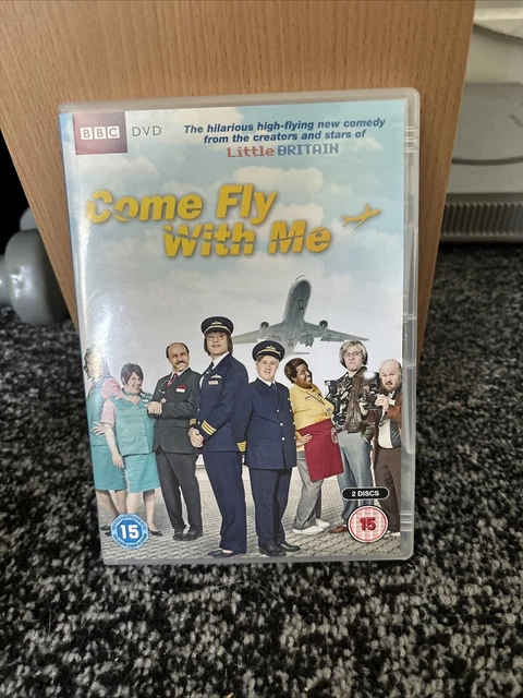 COME FLY WITH Me - Series 1 David Walliams 2 Disc Set Little Britain ...