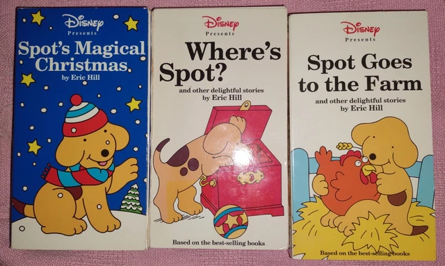 &SPOT& SERIES DISNEY Vintage VHS Set of 3 Tapes Christmas Goes to the ...