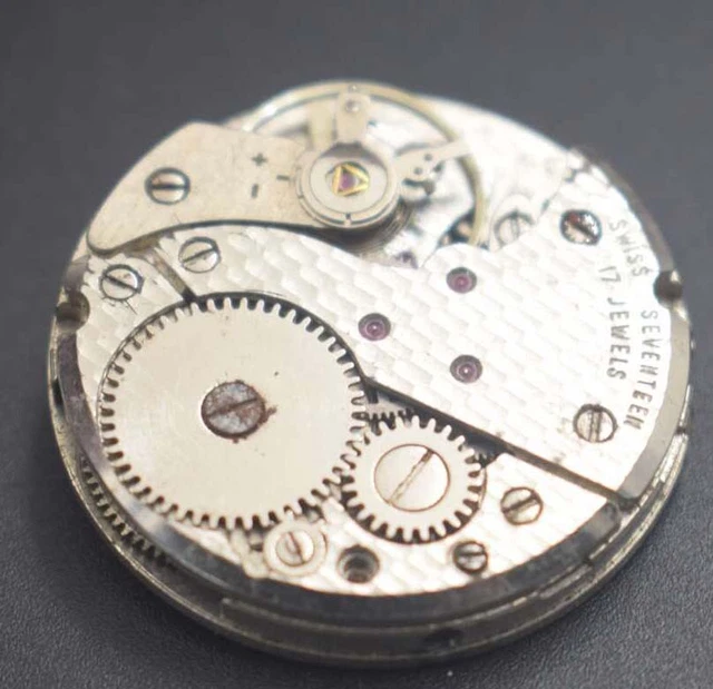 ST 96 MECHANICAL Non Working Watch Movement For Parts & Repair O 31319 ...