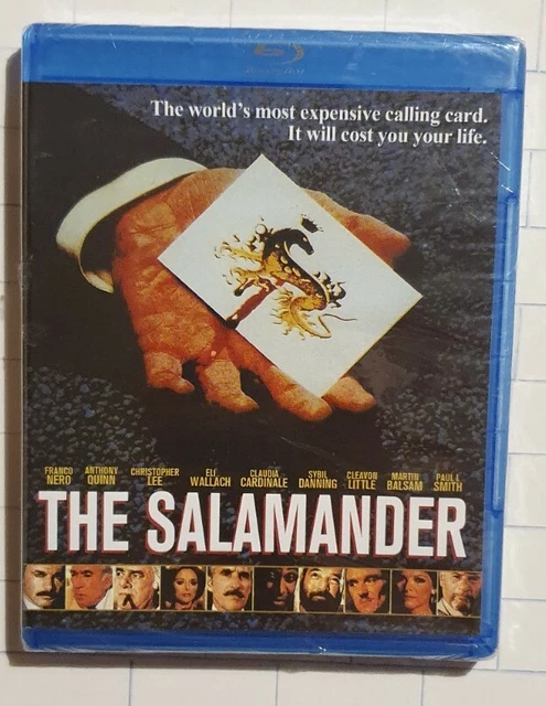 THE SALAMANDER - Scorpio / Kino Blu-ray, Franco Nero, Christopher Lee ...
