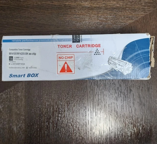 SMART BOX TONER Cartridge W1410X/W1420X BK W/O Chip $26.00 - PicClick CA