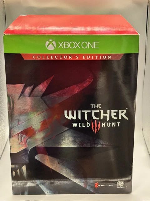THE WITCHER 3 Collectors Edition XBOX One Statue & Collectors Box Only ...