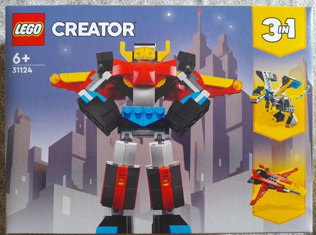 LEGO CREATOR 31124 Le Robot Grendizer Goldorak Set Box 3 In 1 £10.24 ...