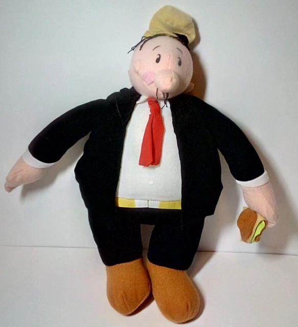 POPEYE & PALS Wimpy Burger 14" Plush Doll Kellytoy 2010 £5.74 - PicClick UK