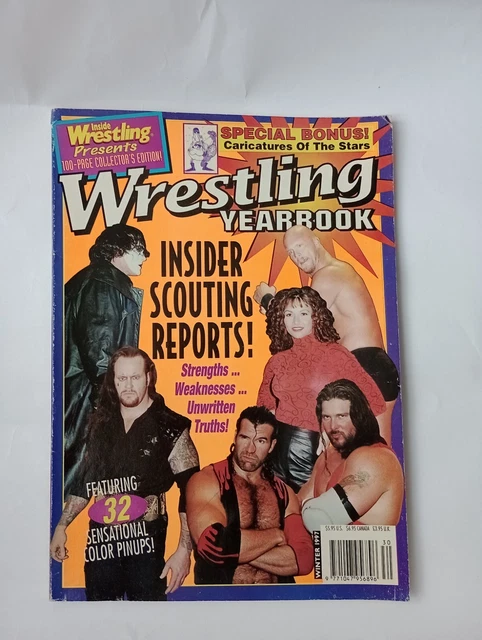 WWF WWE WCW ECW Inside Wrestling Yearbook Winter 1997 £1.00 - PicClick UK