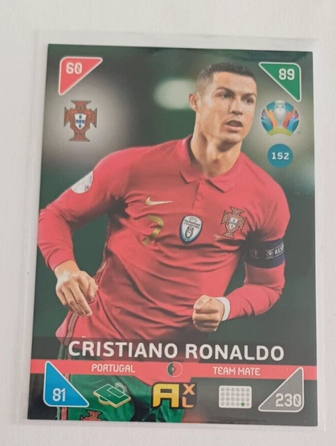 Carte Card Carta Cristiano Ronaldo Portugal Panini 2021 Kick Off Uefa