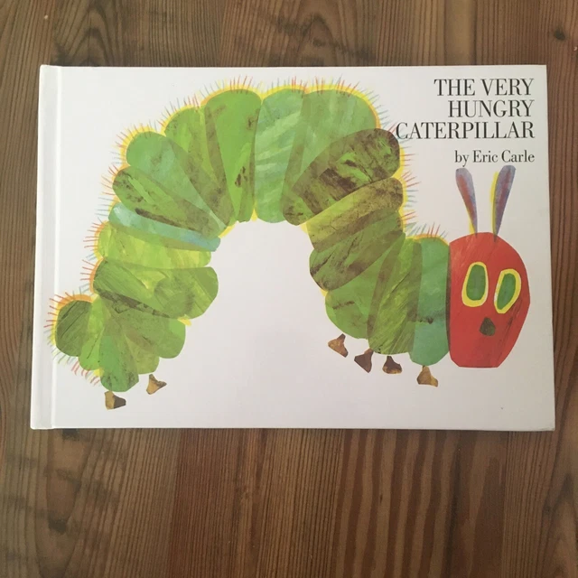 THE VERY HUNGRY Caterpillar by Eric Carle 1987 Hardcover Revised ...