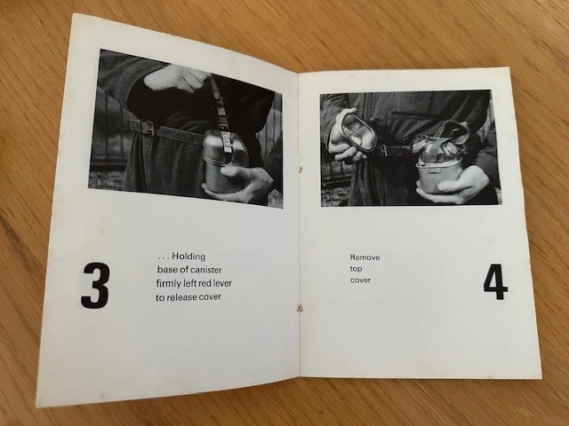 RARE VINTAGE HOW TO USE YOUR SELF-RESCUER National Coal Board Mining ...