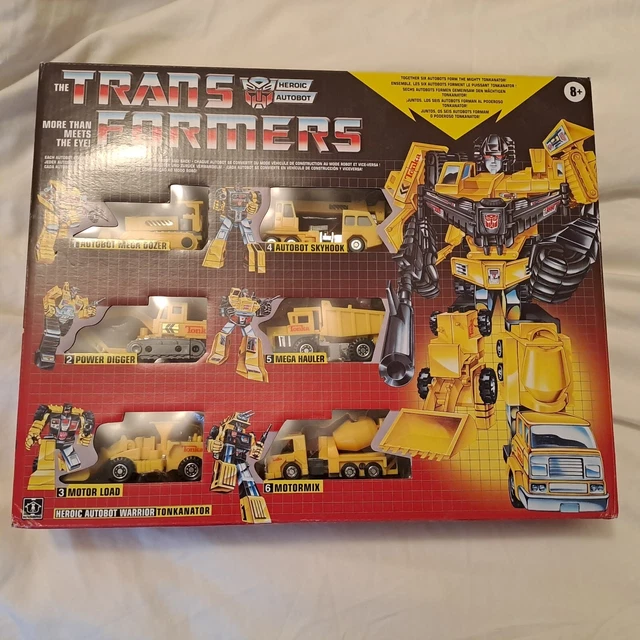 TRANSFORMERS GENERATIONS DEVASTATOR Mash-Up Tonkanator Combiner Figure ...