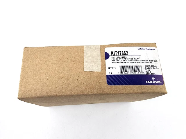 EMERSON WHITE RODGERS KIT17852 Trane Furnace Control Module ...