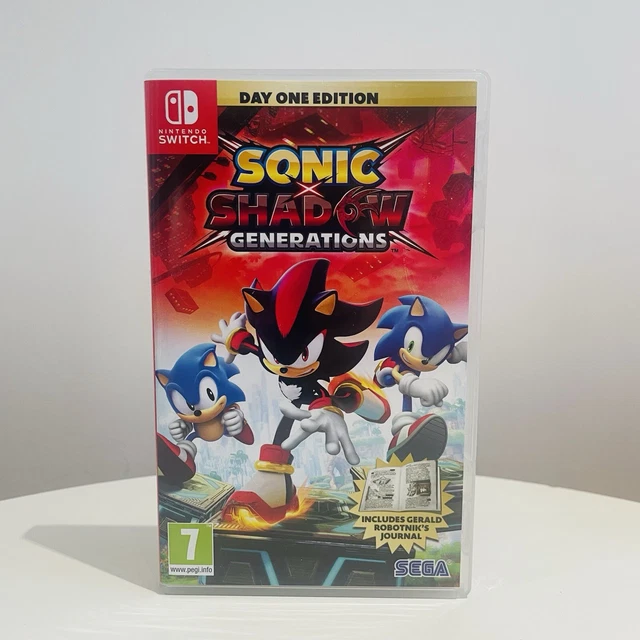 SONIC X SHADOW Generations [Switch] Day One Edition with Journal + Skin ...