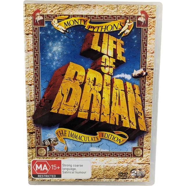 MONTY PYTHON'S LIFE Of Brian - The Immaculate Edition (DVD, 1979 ...