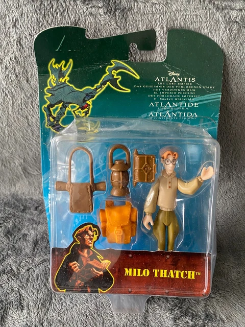DISNEY ATLANTIS THE Lost Empire Milo Thatch Figure 2000 Mattel ...