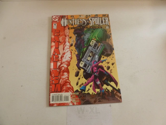 BATMAN COMIC - Spoiler Huntress Blunt Trauma - No 1 - Date 05/1998 DC ...